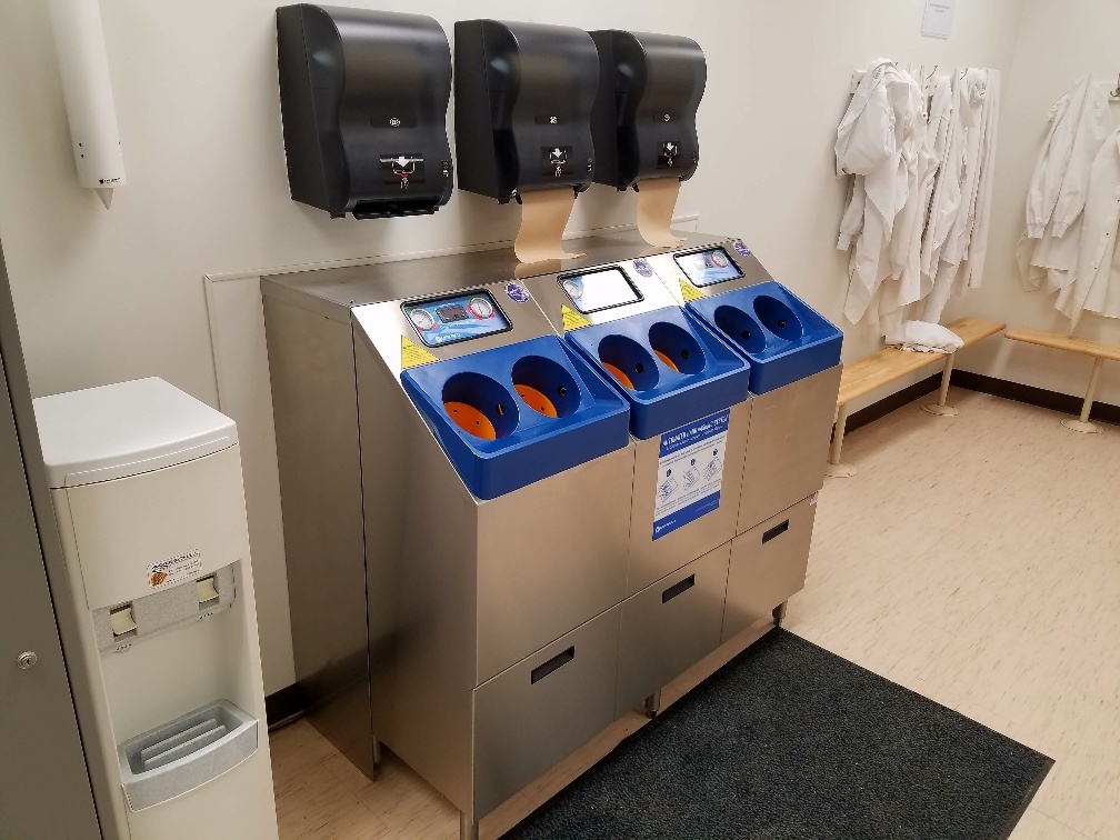Automated Hand Washing Stations for Cleanrooms | Meritech