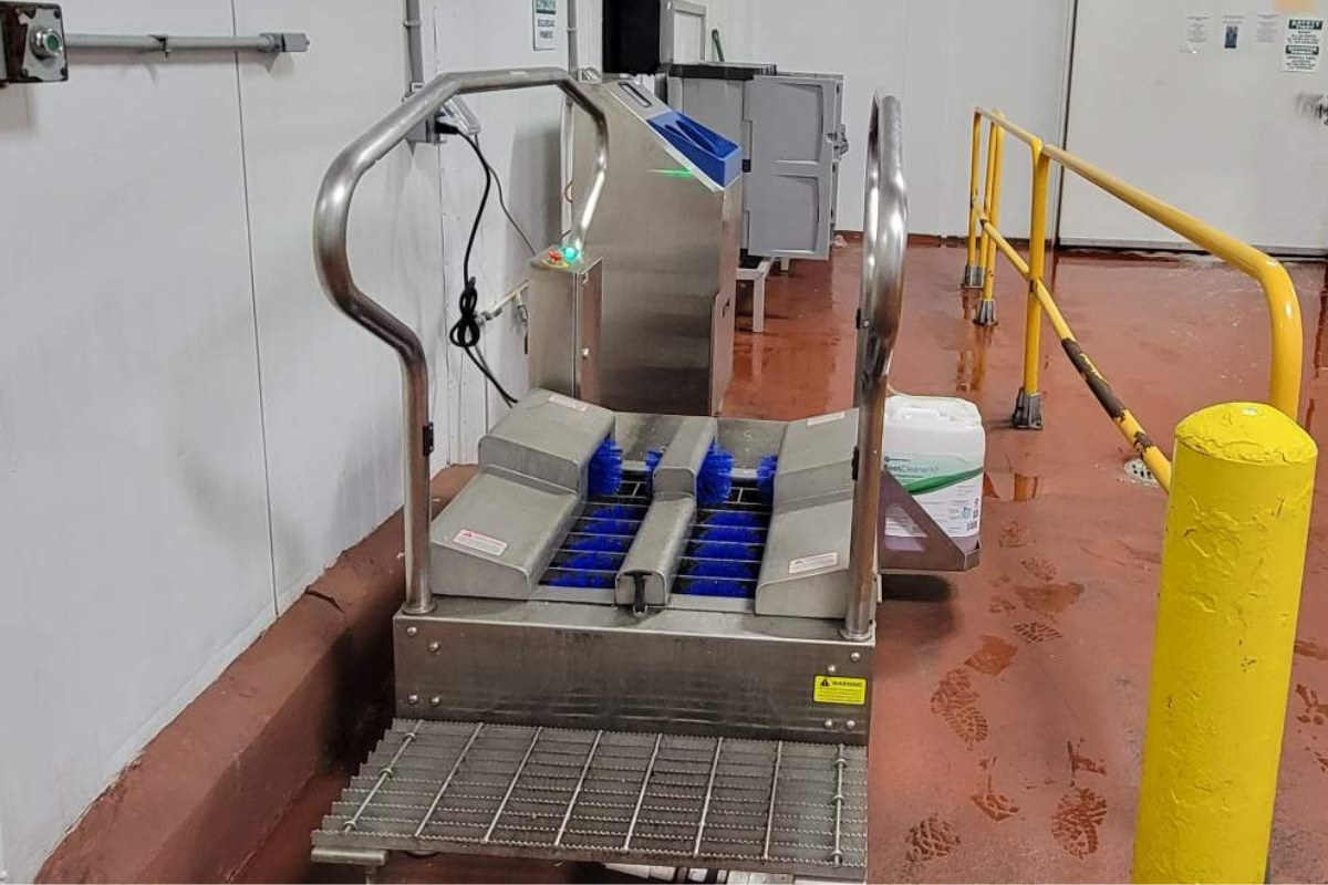 Footwear Sanitizing Equipment For Food Manufacturing & Packaging