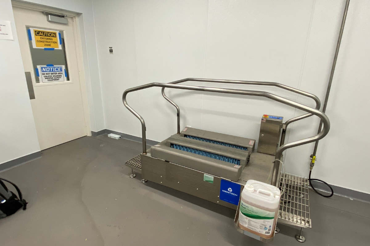 Footwear Sanitizing Equipment For Food Manufacturing & Packaging