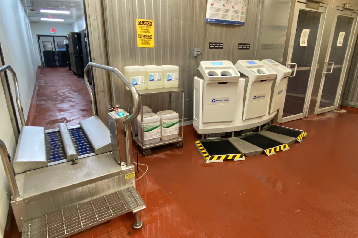 Footwear Sanitizing Equipment For Food Manufacturing & Packaging