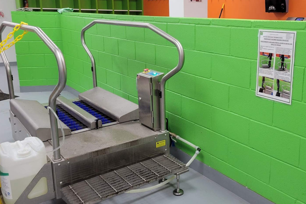 Footwear Sanitizing Equipment For Food Manufacturing & Packaging