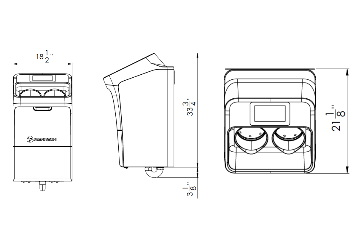 CleanTech EVO Wall | Automatic Wall-Mounted Handwashing Station