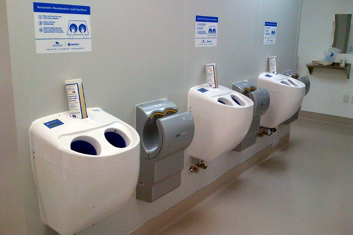 CleanTech® ELF Automatic Hand Washing Station | Meritech
