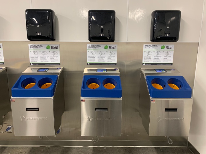 Automated Hand Washing Stations for Food Safety & Food Manufacturing