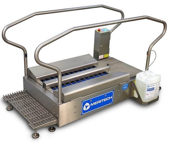 Automated Footwear Hygiene Vs. Captive Footwear Programs