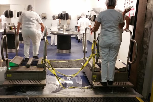 MBW Sole Scrubbing Automatic Boot Wash Station | Meritech