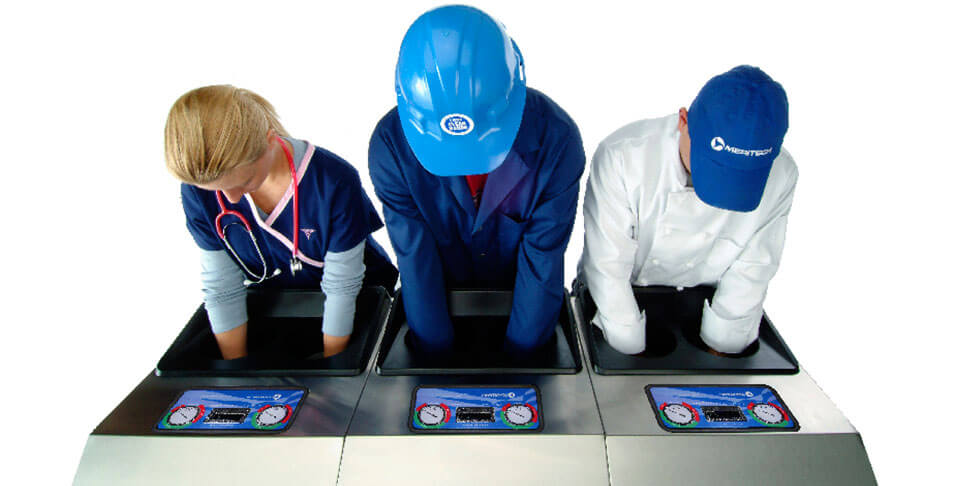 Automatic Hand Washing Stations & Boot Scrubbers | Meritech