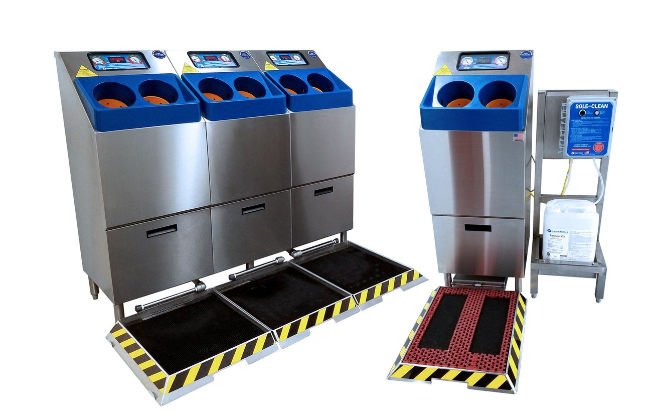 Meritech | CleanTech Automated Hand Washing Stations for Food Safety