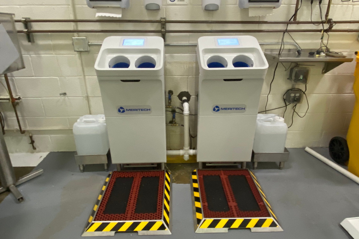 CleanTech EVO One | Industrial Automated Handwashing Station