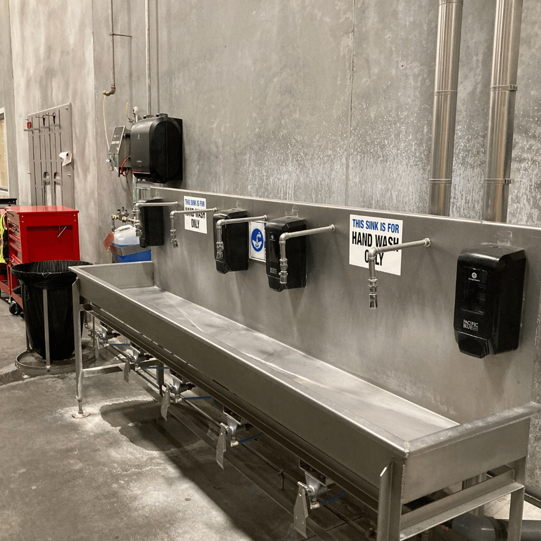 Why CleanTech® Handwashing is Better Than Industrial Trough Sinks