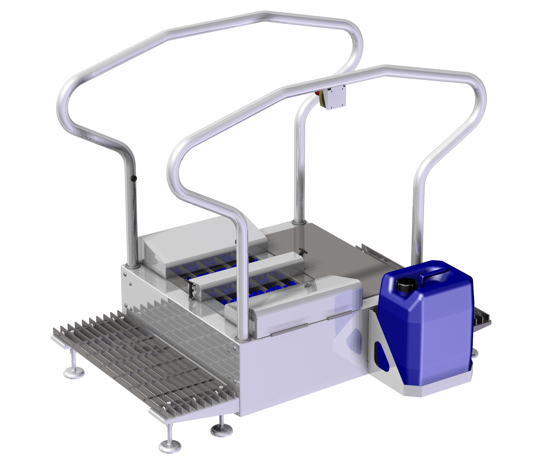 MBW Sole Scrubbing Automatic Boot Wash Station | Meritech