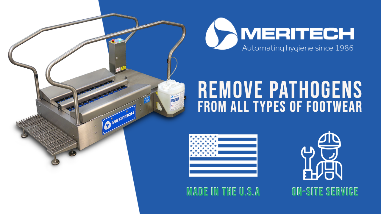Automated Footwear Sanitizing and Boot Scrubbing Technology