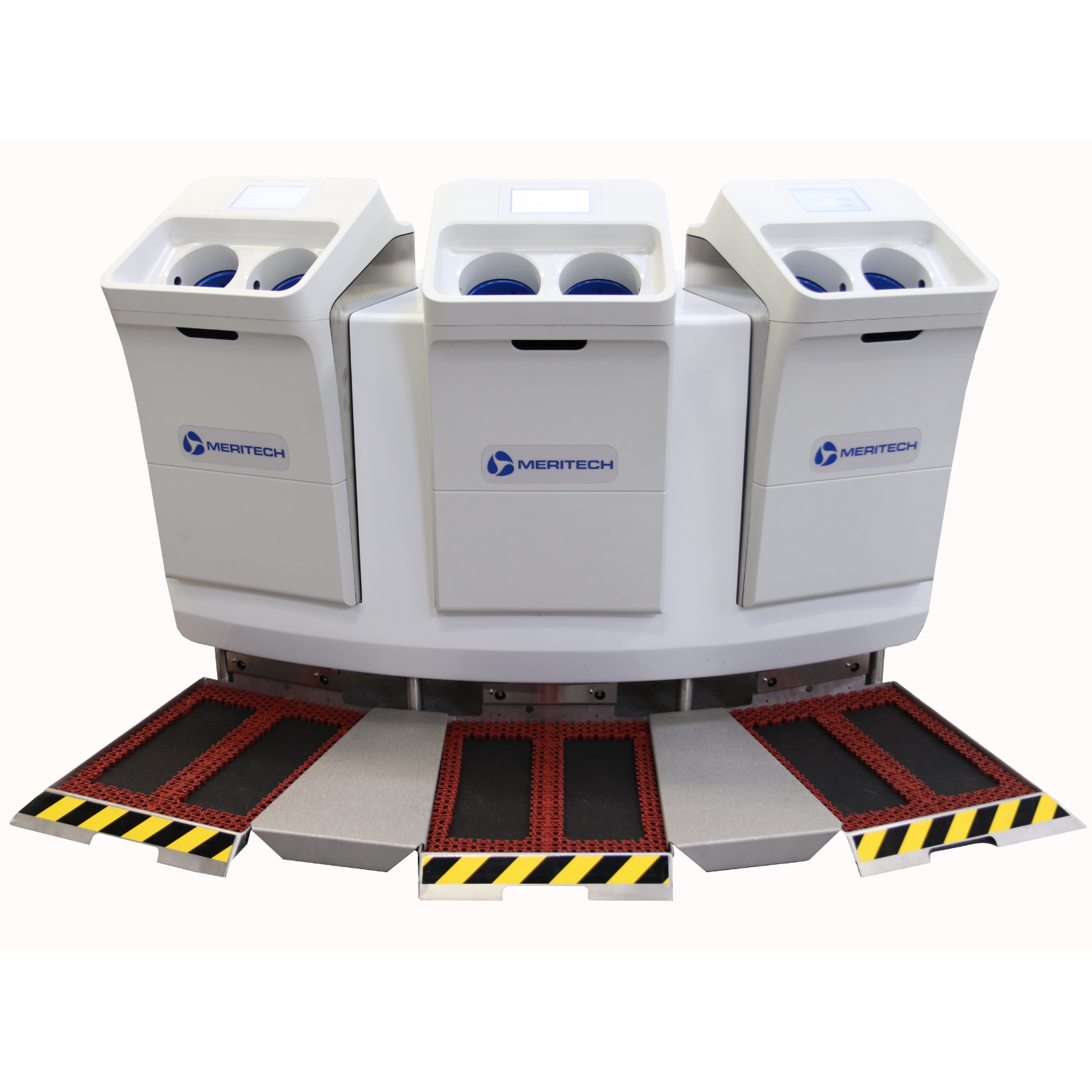 MBW 9000 Compact Industrial Boot Scrubber Station | Meritech