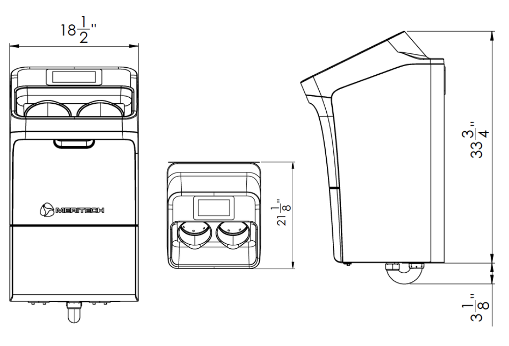 CleanTech EVO Wall | Automatic Wall-Mounted Handwashing Station