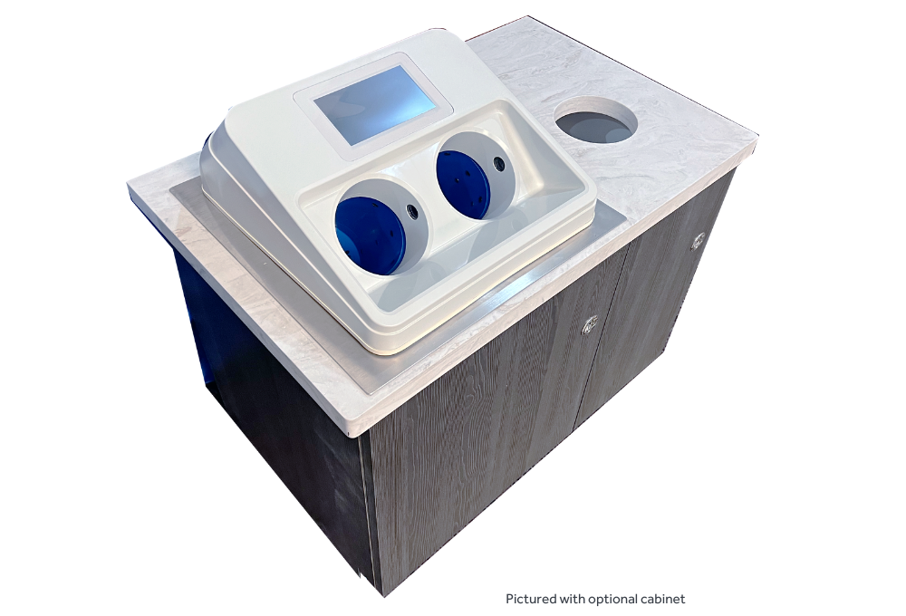 CleanTech EVO In-Counter | Customizable Automatic Handwashing Station