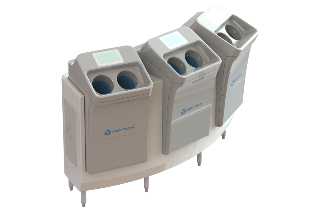 CleanTech EVO Three | High-Throughput Automated Handwashing Station