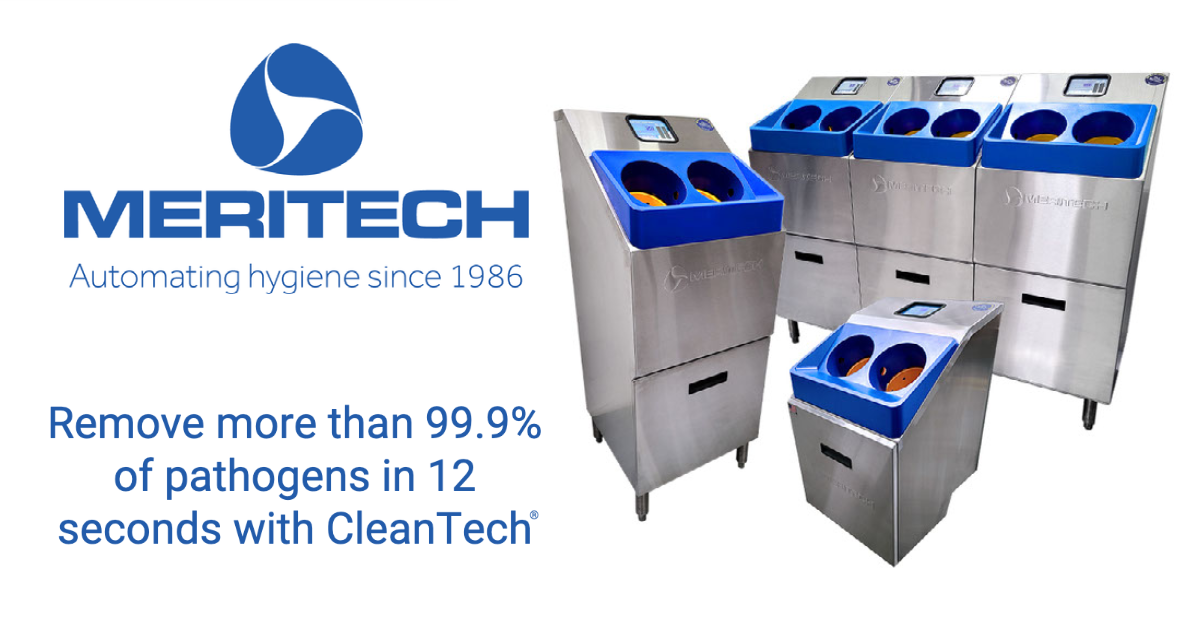 Meritech | CleanTech Automated Hand Washing Stations for Food Safety