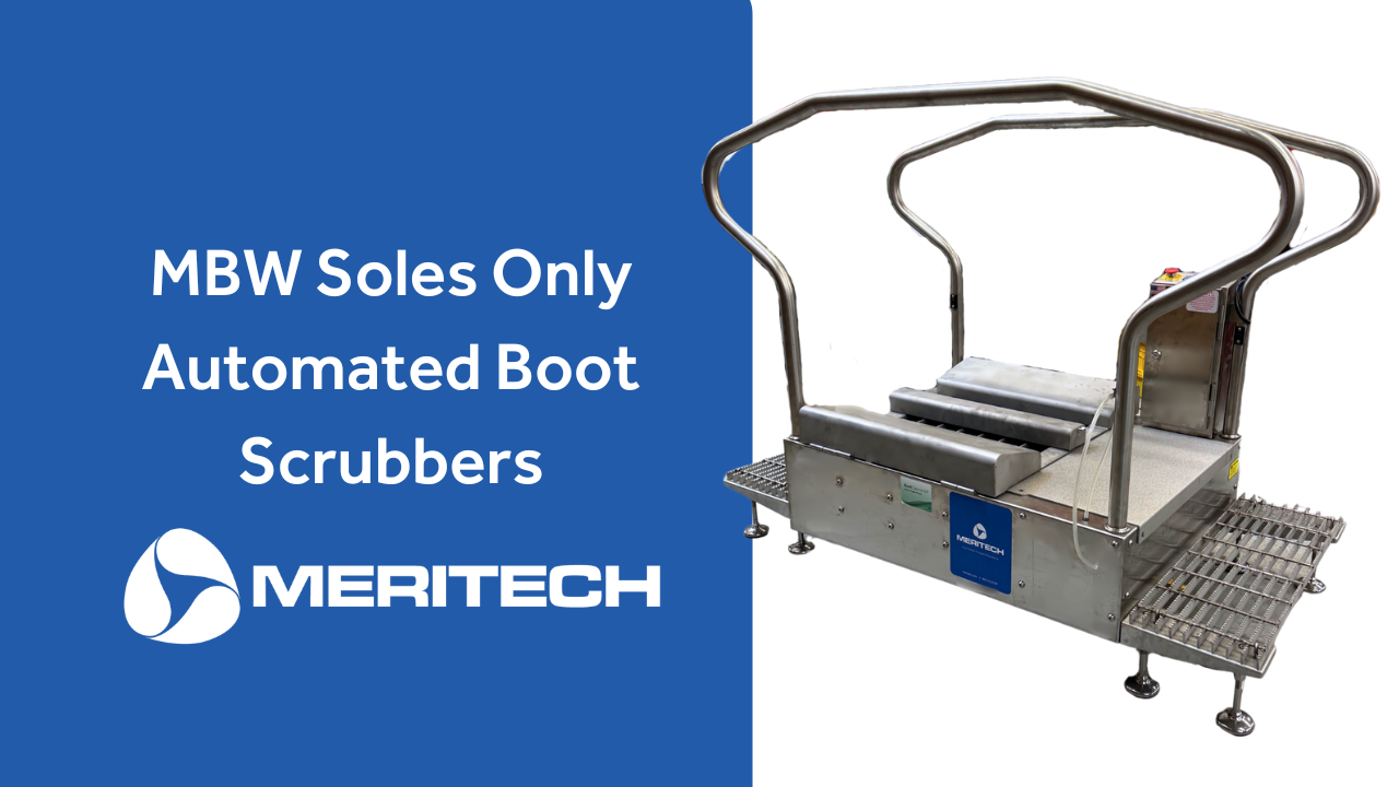 MBW Sole Scrubbing Automatic Boot Wash Station | Meritech
