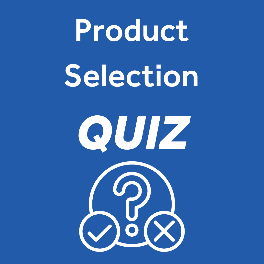 CleanTech® Product Selection Quiz