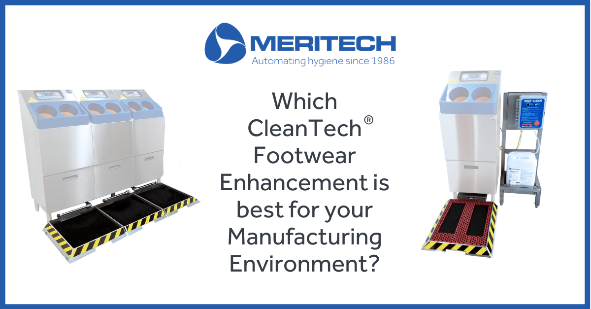 Automated Footwear Sanitation for Wet & Dry Food Manufacturing Areas