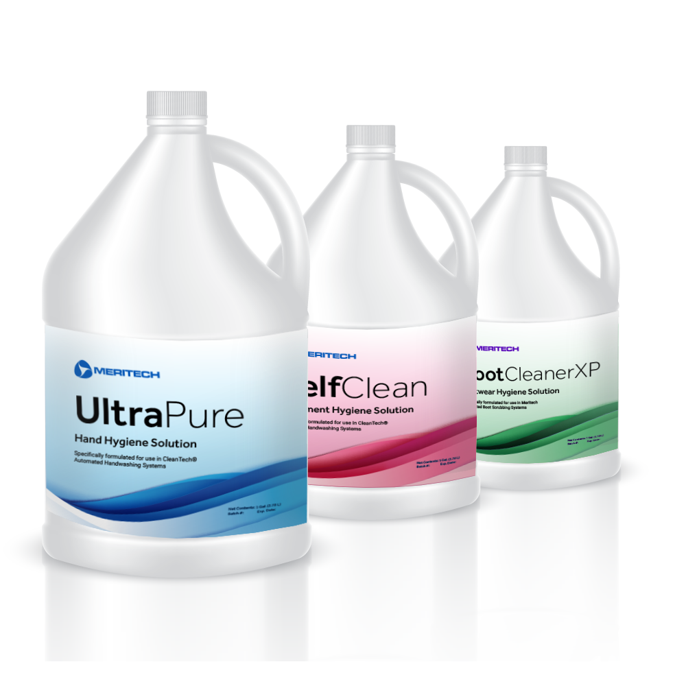 Meritech | CleanTech Automated Hand Washing Stations for Food Safety